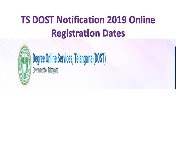 TS DOST Notification 2019 Degree Online Services Telangana Dost ...