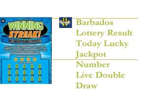 Barbados Lottery Result 28-10-2020 today Double Draw Lucky Jackpot ...