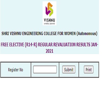 SVECW Results 2021-Link(OUT)|BTech MTech MBA 1st 2nd 3rd 4th Sem ...