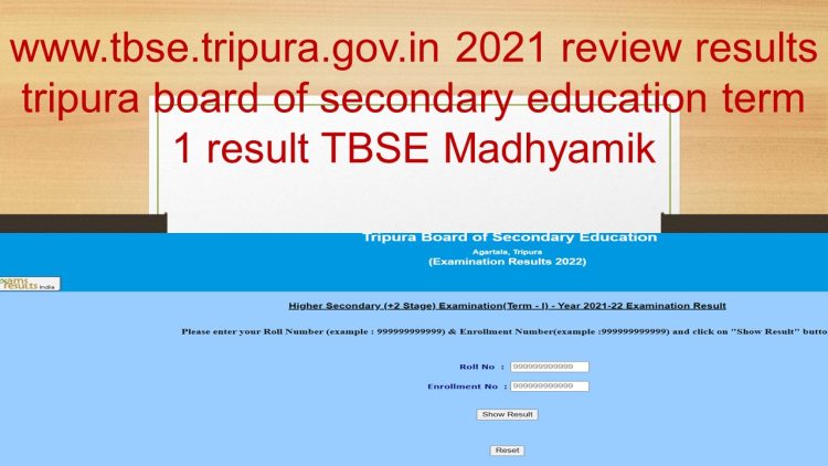 www.tbse.tripura.gov.in 2021 review results tripura board of secondary ...