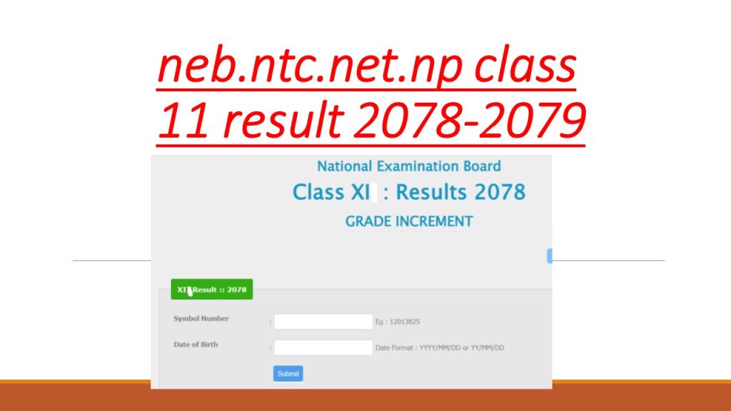 neb.ntc.net.np class 11 result 2079 Nepal Examination Board NEB 11th ...