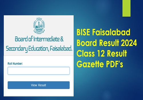 Link-BISE Faisalabad 12th Result 2024-OUT| BISE FSD Class 12 (2nd Year ...