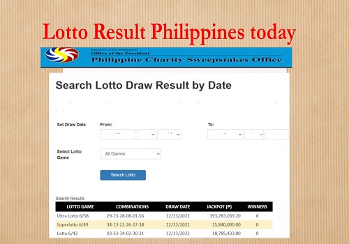 Lotto Result December 14 2022 Philippines today pcso.gov.ph