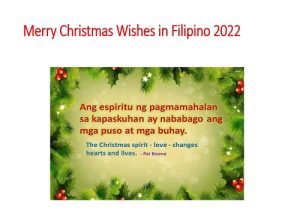 How to Say Merry Christmas in "Filipino" Maligayang Pasko Wishes Quotes ...
