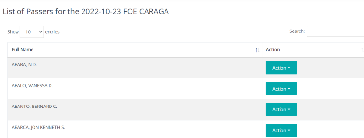 Fire Officer Exam Result October 2022 (Declared) List of Passers ...