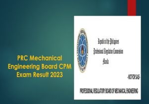 PRC Mechanical Engineering Board CPM Exam Results @prc.gov.ph| PRC CPM ...