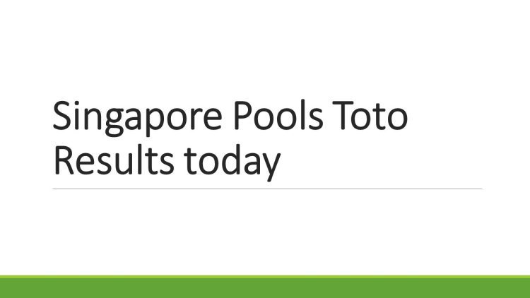 Singapore Pools Toto Results today 1-6-2023 Monday June 1, 6.30 pm ...