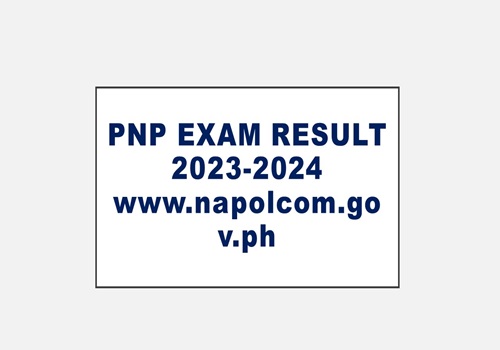 PNP Exam Result 2023-2024 www.napolcom.gov.ph Napolcom Results Passer List