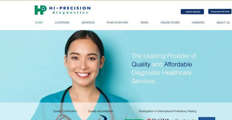 Hi precision results | Download www.hi-precision.com.ph Patient Reports ...