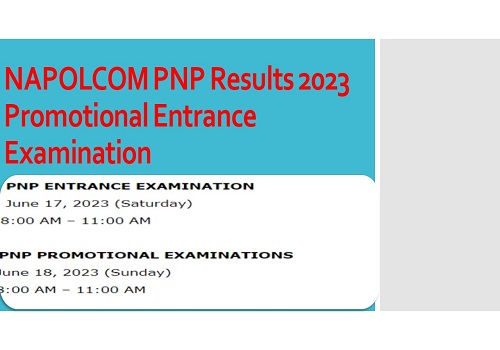 NAPOLCOM PNP Results 2023(June)Promotional Entrance Examination ...
