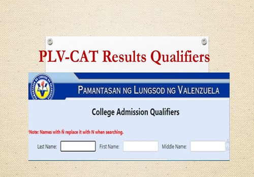 Link-PLV CAT Result 2024 Qualifiers| PLV College Admission Qualifiers @plv.edu.ph