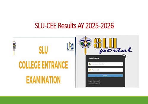 SLU-CEE College Entrance Exam Results AY 2025-2026| Saint Louis ...