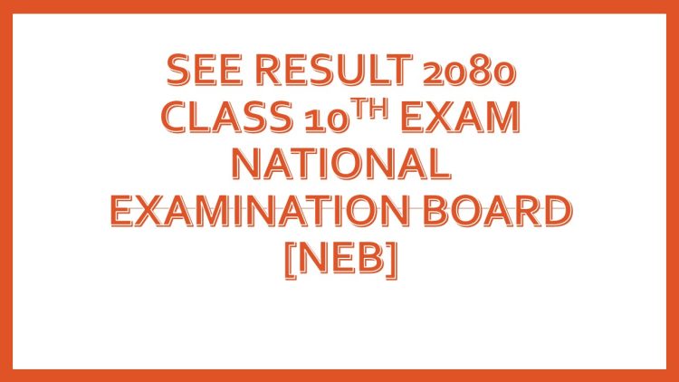 SEE Result 2080 www.see.gov.np 2079 result