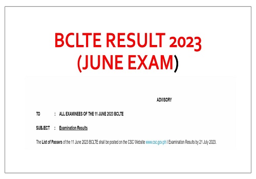 BCLTE Result 2023 Check CSC BCLTE June Passers List Pdf OCSERGS