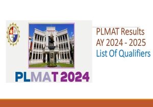 PLMAT Results 2024 First-Level Qualifiers| PLM Admission Test 2024 @plm ...