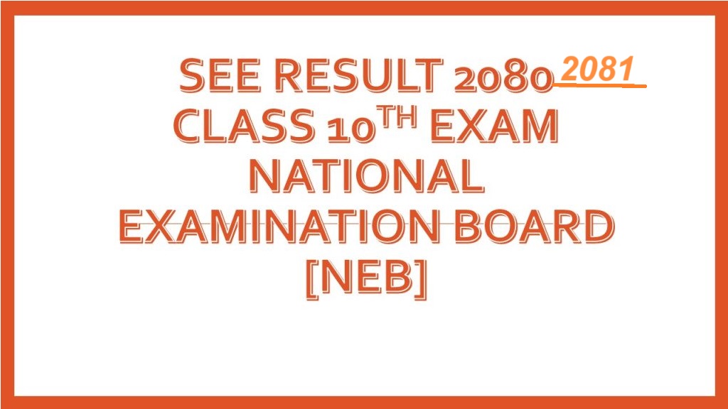 SEE Results 2081 With Mark Sheet See Result 2080 Grade Sheet www.see ...