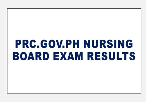 prc.gov.ph Nursing Board Exam Results November 2023 prc.gov.ph nle result