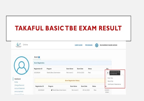 TBE Takaful Basic Exam Result 2025 @takafuleexam.com| TBE Part A B C ...