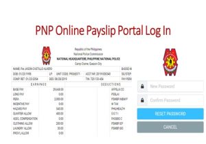 PNP Online Payslip Portal Login Password| PNP Online PAIS Personnel ...