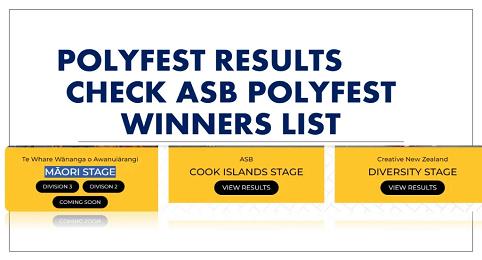 Polyfest Results 2025 Check ASB Polyfest Winners List New Zealand