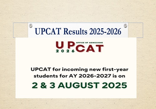 UPCAT College Admission Test Results 2025-2026 |University Of ...