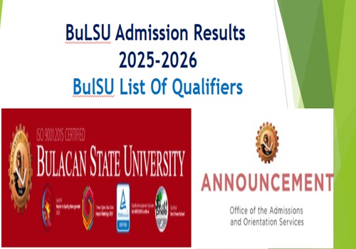 Bulsu Admission Result 2025-2026| Bulacan State University Entrance ...