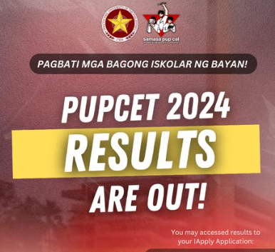 Link-PUPCET Results 2024| Polytechnic University of the Philippines ...