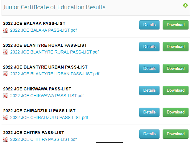 Malawi JCE Results 2024 (Link)| Maneb JCE Pass List Download PDF @maneb ...