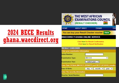2024 BECE Results www.ghana.waecdirect.org| bece 2024 result checker ...