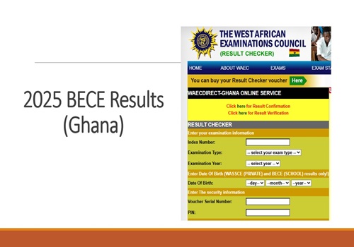 2025 BECE Results @ghana.waecdirect.org| bece 2025 result checker How ...