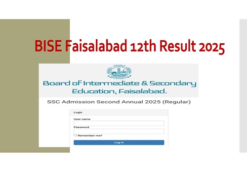 BISE Faisalabad 12th Result 2025(Direct-Link)| BISE FSD Class 12 (2nd ...