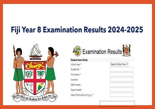 Fiji Year 8 Exam Results 2024 www.examsresults.gov.fj Minister of ...