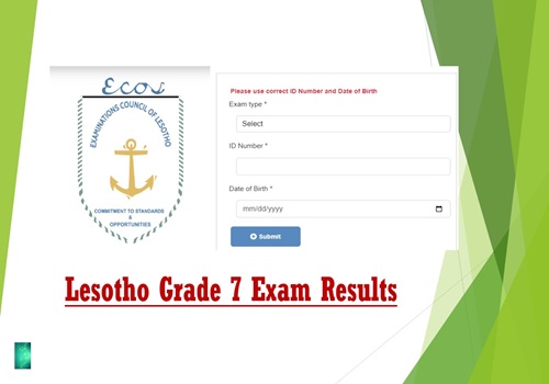 OUT-Lesotho Grade 7 Results 2024 Individual Result Check @examscouncil ...