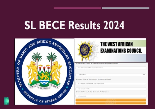 OUT-Sierra Leone 2024 BECE Results How to Check SL MBSSE BECE Result ...