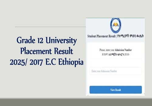 NEAEA Grade 12 University Placement Result 2025/2017 EC| የዩኒቨርሲቲ ምደባ ...