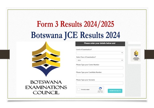 OUT-Botswana JCE Exam Results 2024/2025-Link| How to Access JCE Results ...