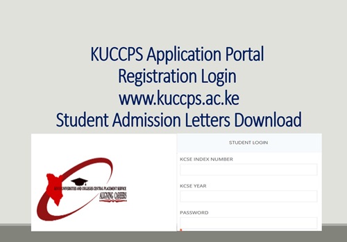 KUCCPS Application Portal Registration Login Student Placement ...