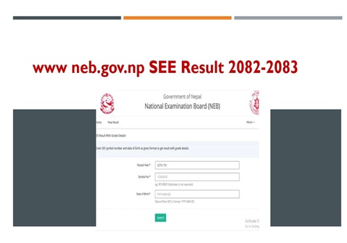 Link-neb gov np see result 2082-2083| National Examination Board Class ...
