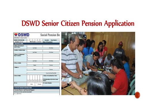 DSWD Senior Citizen Pension Application Form Payout DSWD Social Pension ...