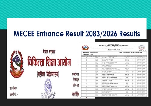 CEE MBBS BDS Entrance Result 2083/2026| Nepal Application Form ...