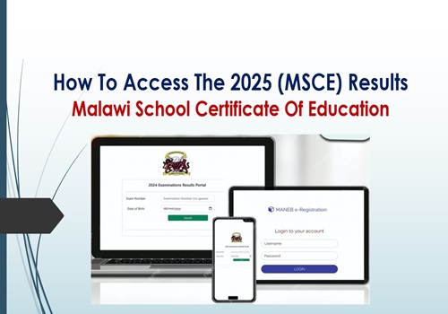 How to Access the 2025 Malawi School Certificate of Education (MSCE ...