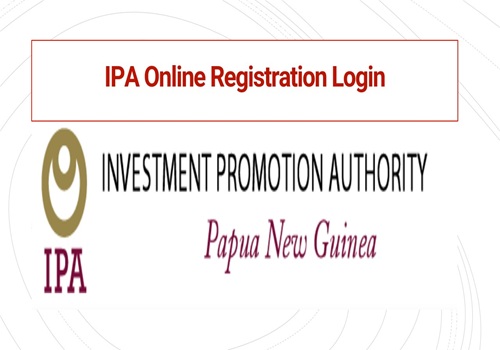 IPA Online Registration Login-PNG| Investment Promotion Authority Registration Form Download ...