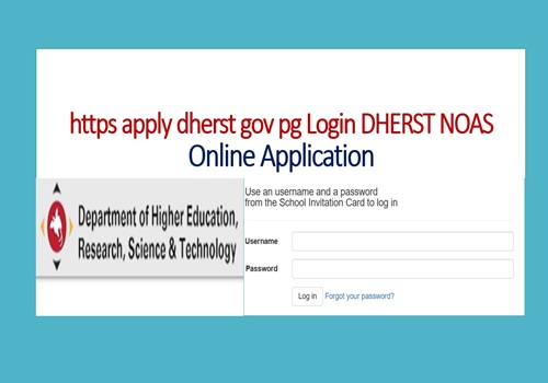 https apply dherst gov pg Login DHERST NOAS Online Application 2026 ...